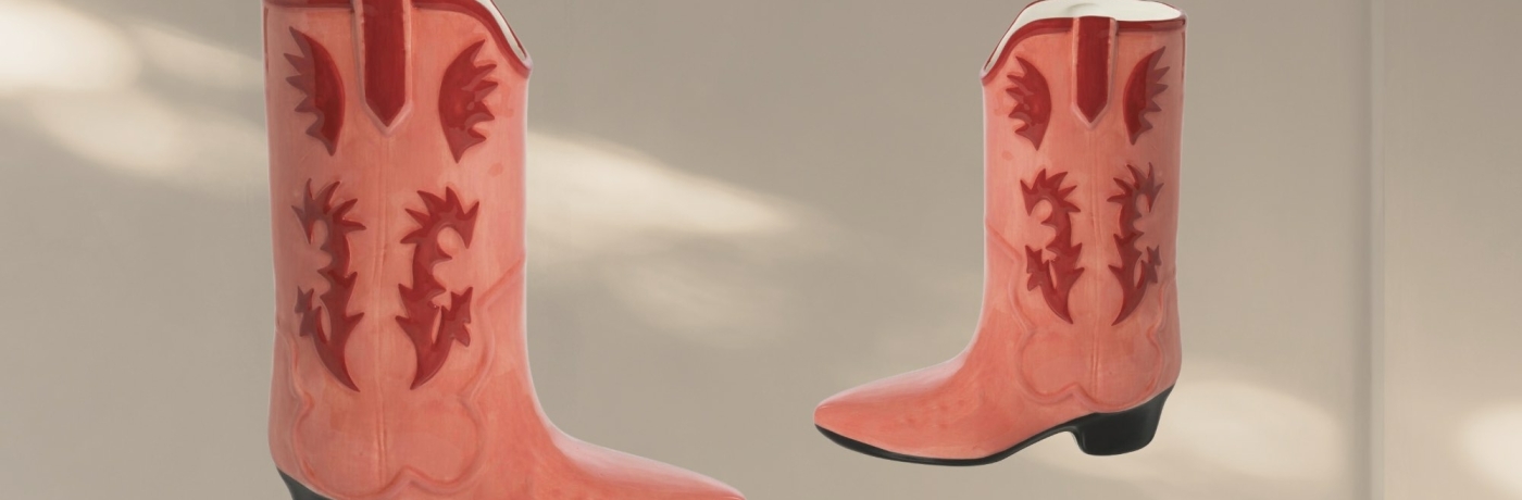 Deze cowboy laars vaas van Kwantum gaat viral