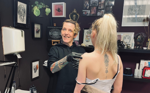 Ivy's tattoo portfolio bij Ivy's Ink Ermelo