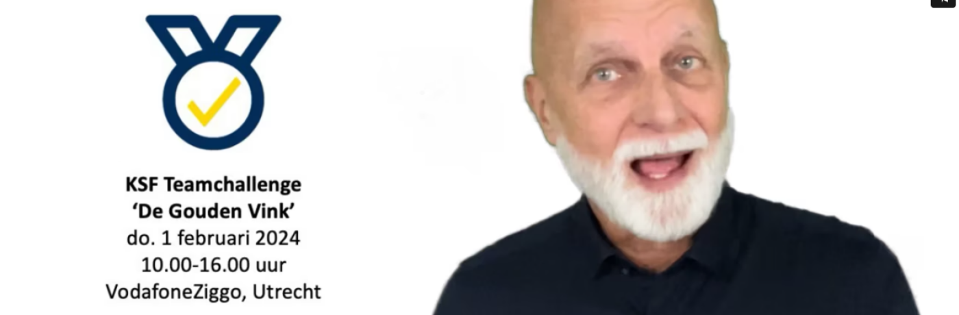 Dagvoorzitter Frans Reichardt over CX teamchallenge ‘De Gouden Vink’.
