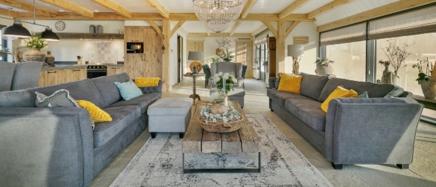 Wat zijn de kenmerken van de landelijke woonstijl?