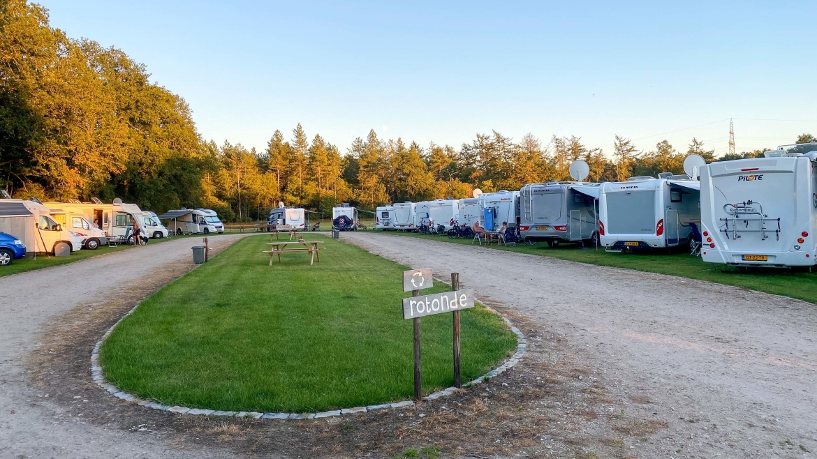 Lijst: Camperplaatsen langs het Pieterpad