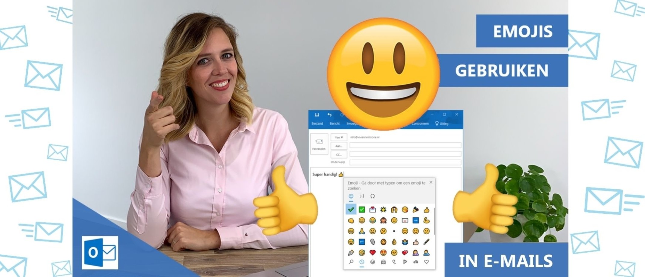 Smileys in e-mail gebruiken; ja of nee?