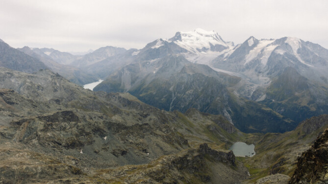 Naar de top van de Mont Fort