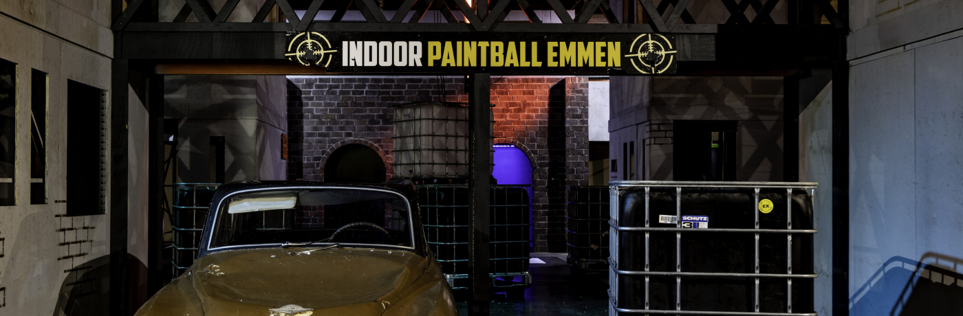 Indoor Paintball regio Groningen, kom naar Paintball Emmen.