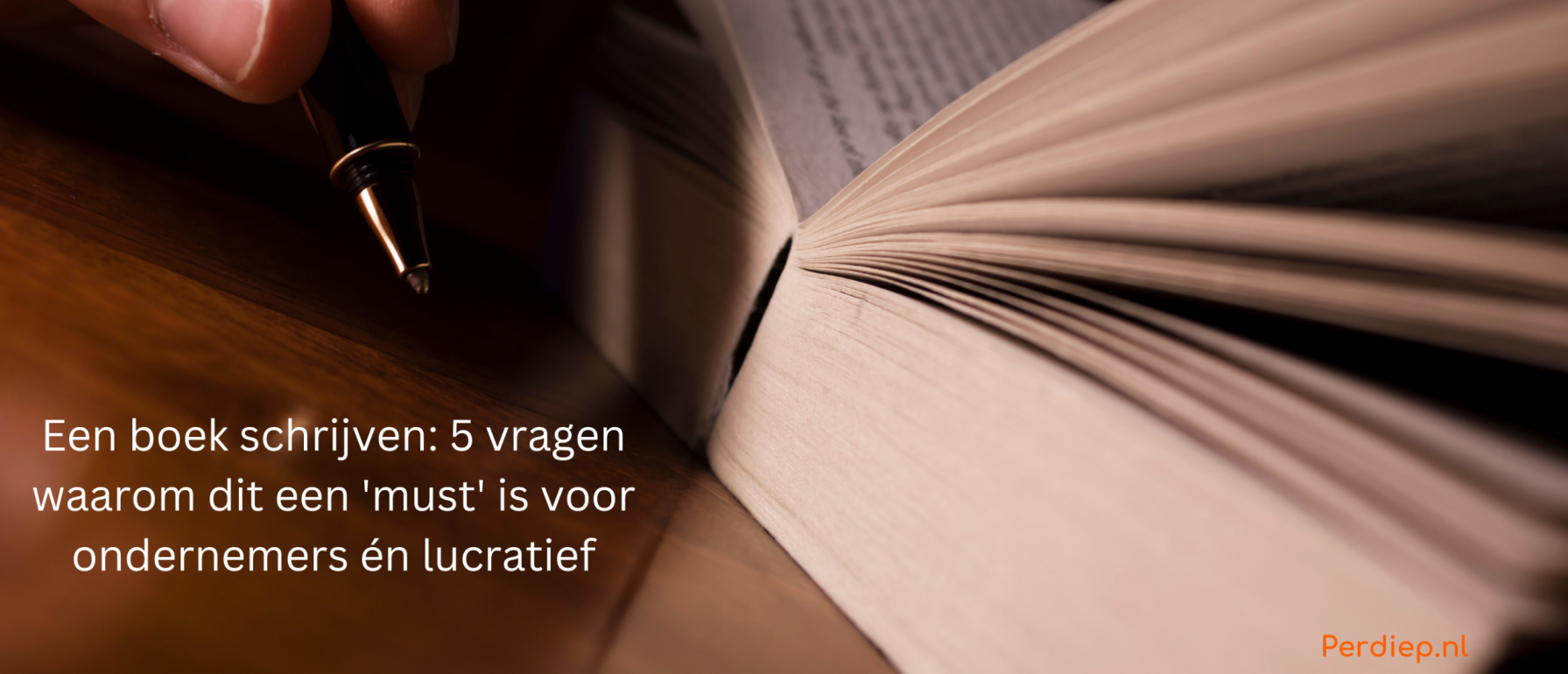 Een boek schrijven: 5 vragen waarom dit een must is voor ondernemers ...