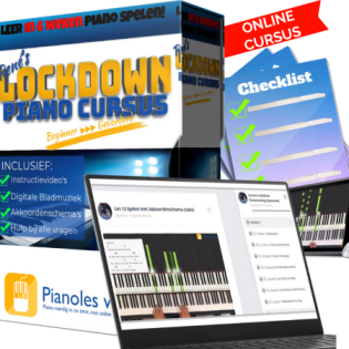 Cursusaanbod voor online piano- en keyboardlessen