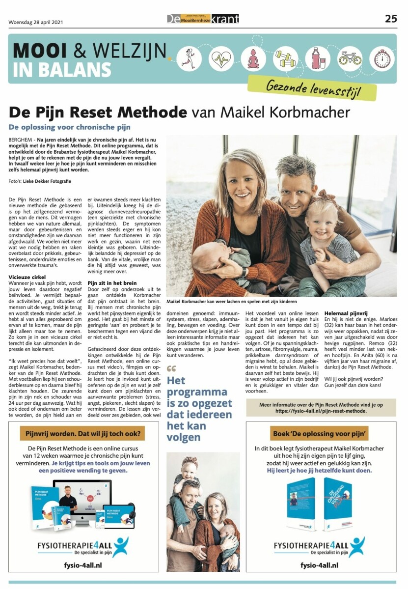 Ervaar de Pijn Reset Methode - De Oplossing voor Pijn!