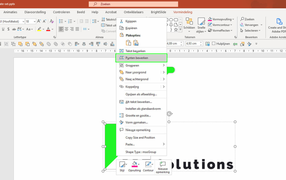 EPS bestanden en PowerPoint - PPT Solutions