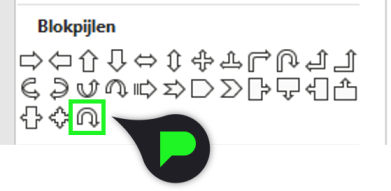 Gebogen pijl in PowerPoint - PPT Solutions