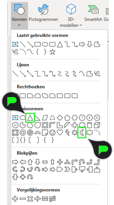 Gebogen pijl in PowerPoint - PPT Solutions