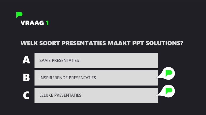 Quiz in PowerPoint? Met gratis Quiz template! - PPT Solutions