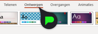 Professionele ontwerpideeën voor een PowerPoint