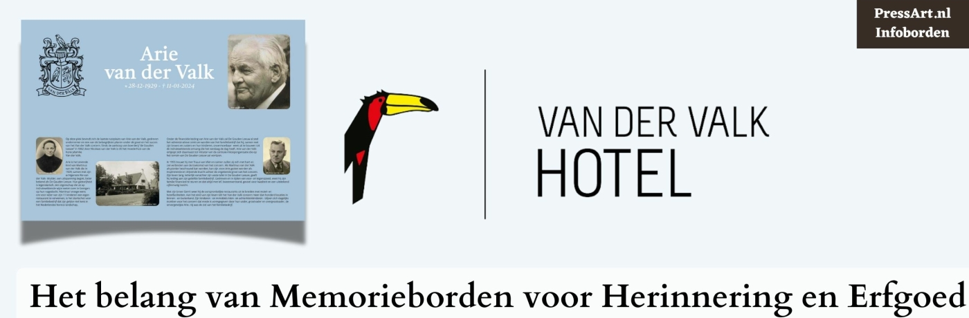 Een Blijvend Eerbetoon: Het Belang van Memorieborden voor Herinnering ...