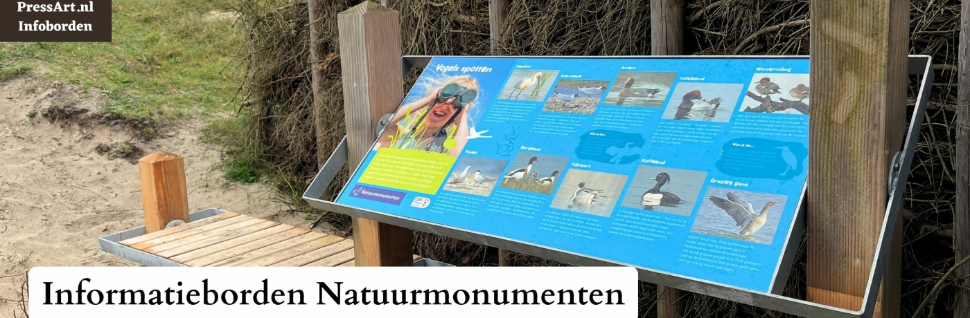 Informatieborden Natuurmonumenten - Onze Duurzame Oplossingen