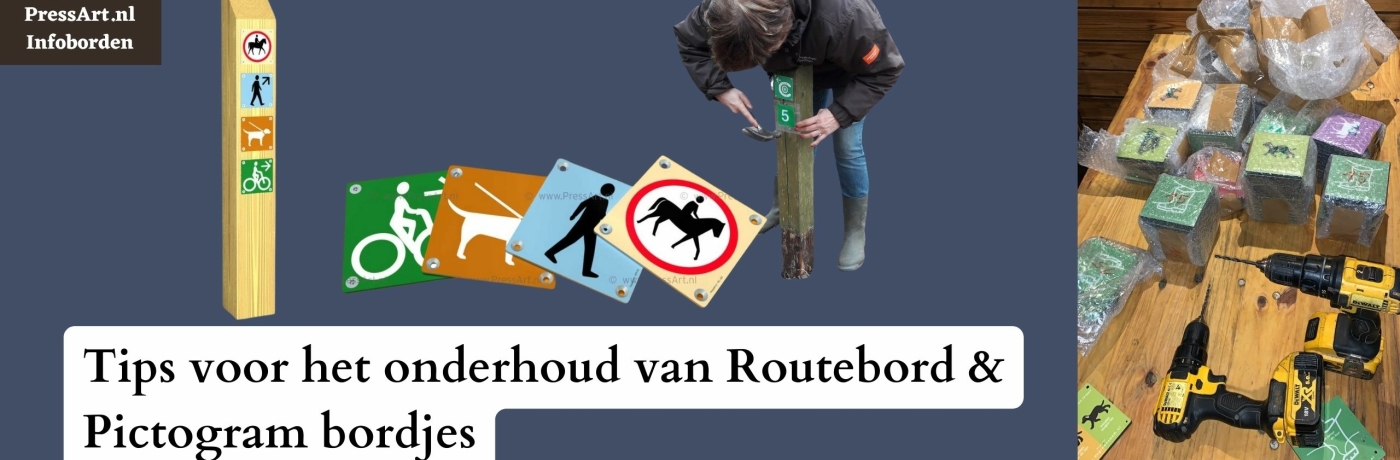 Routebord & Pictogram bordjes: hoe onderhoud je ze goed?