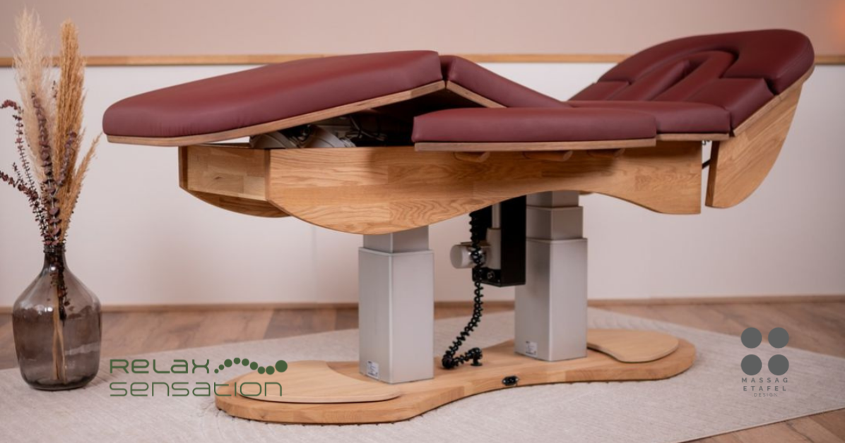 Professionele massagetafels van Relax Sensation – Duits design en stil