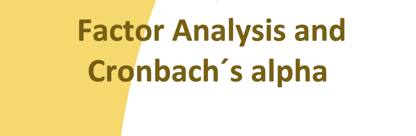 How to conduct factor analysis