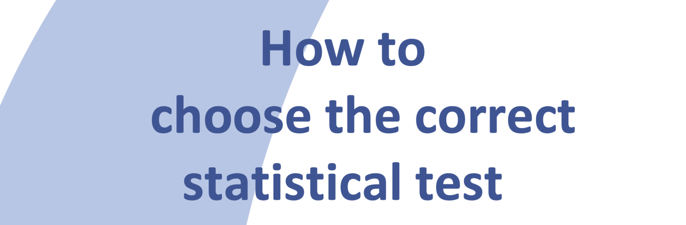 How to choose the correct statistical test