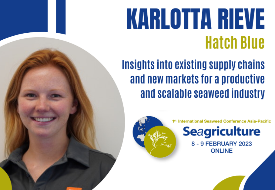 Seagriculture Asia-Pacific 2023 Speaker: Karlotta Rieve
