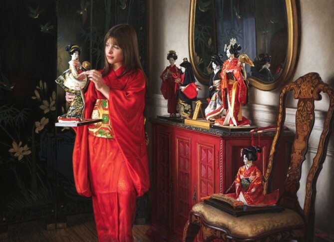 Douglas Hofmann paintings