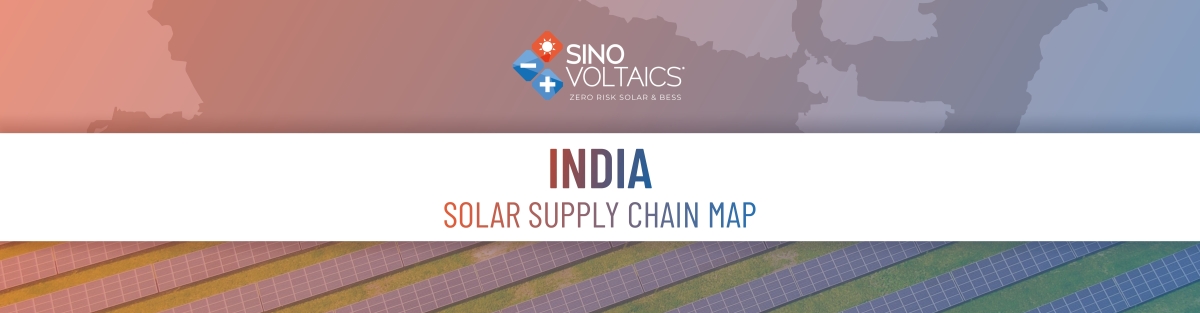 Latest Solar Supply Chain Map India PV Insights