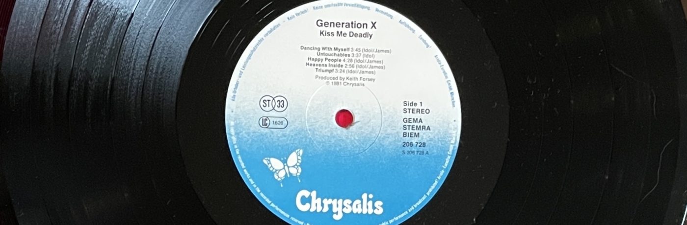 Forgotten Song Friday Generation X Dancing With Myself