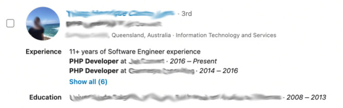 Seniority level on LinkedIn