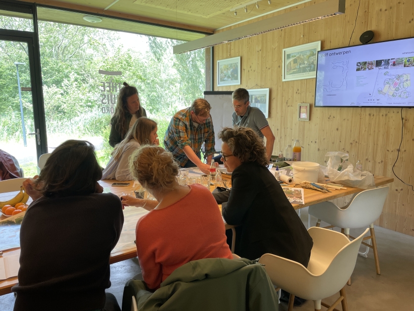 Training ontwerpen van groene schoolpleinen