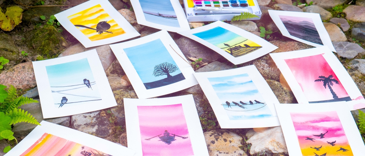 Aquarelverf voor beginners - Hoe ga je beginnen met aquarelleren?