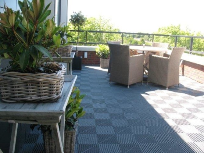 Ribdeck Balkontegels - Swissdeckvloertegels