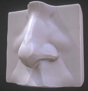 Hoe teken je een neus?