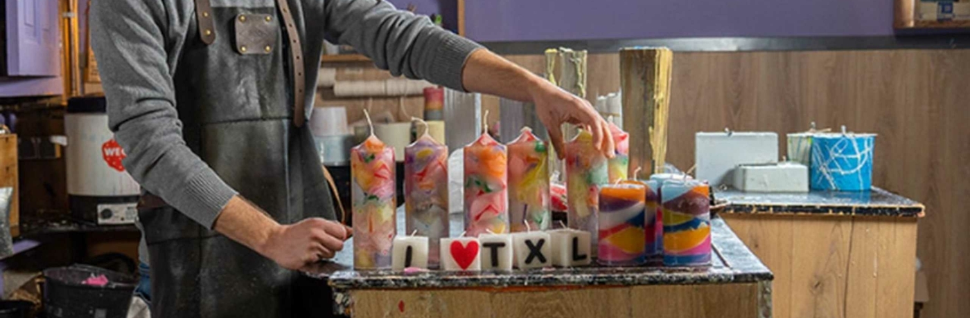 Kaarsen maken bij Landgoed de Bonte Belevenis: Creatieve Workshop