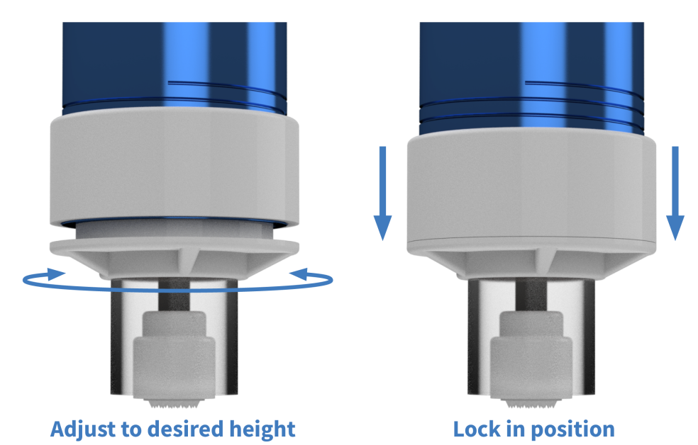 uPATCH CHECK Basic - Adjustable research microneedle applicator
