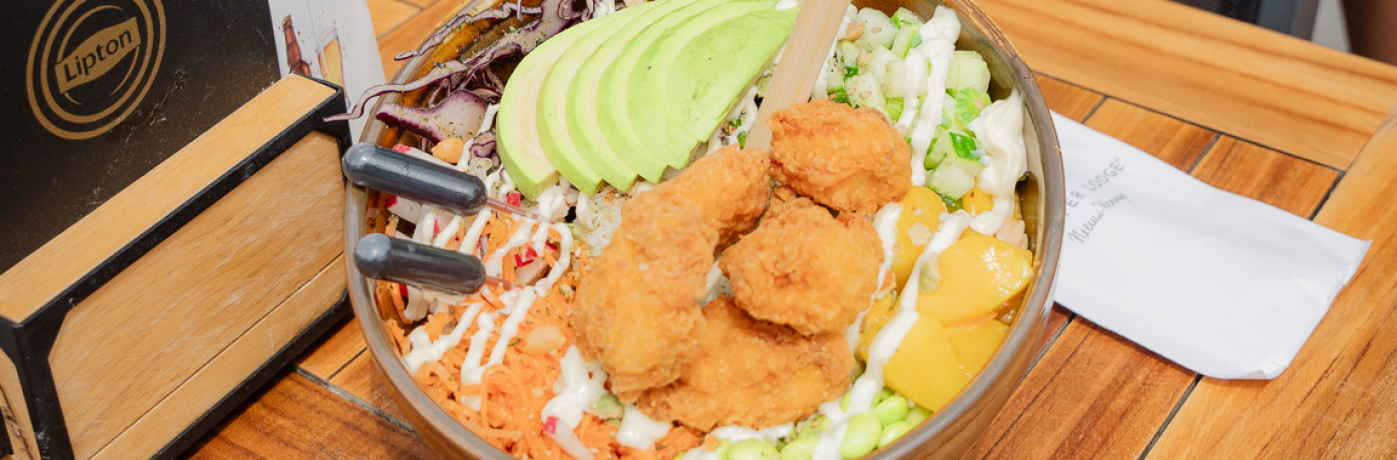 Poke Bowl Crispy Chicken