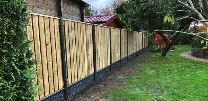 Tuinschutting kopen van hout of hout-beton? - Zuidema Schuttingen